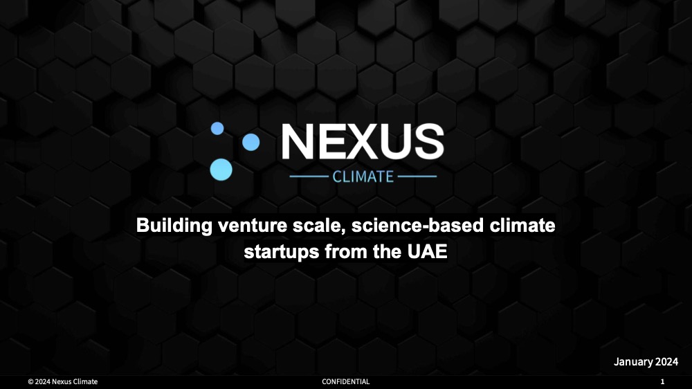 Nexus Climate Events Calendar