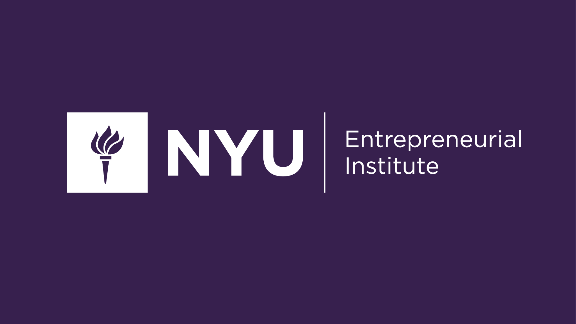 NYU Entrepreneurial Institute · Events Calendar