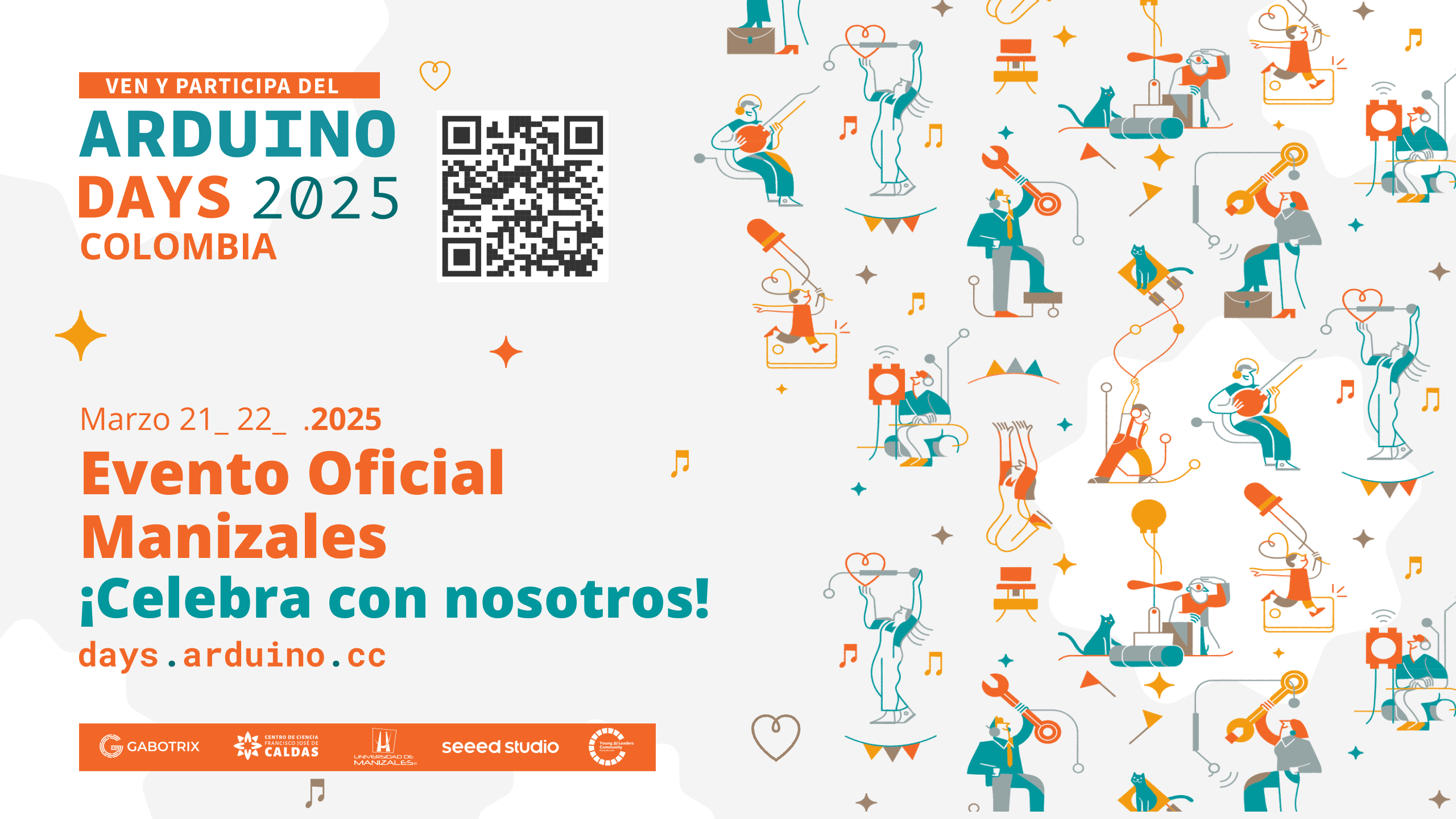 Arduino Days Colombia 2025 · Events Calendar