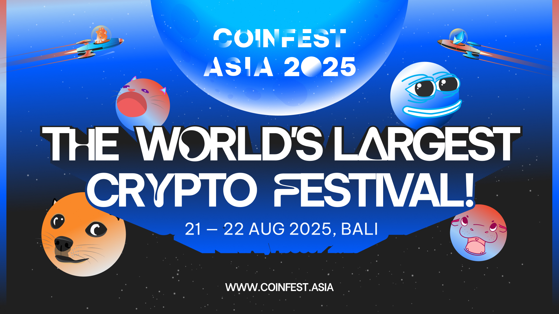 Coinfest Asia 2025 · Events Calendar