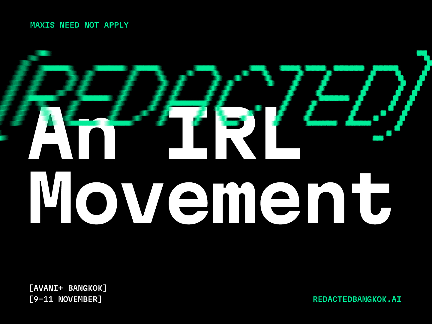 [REDACTED] IRL Movement · Events Calendar