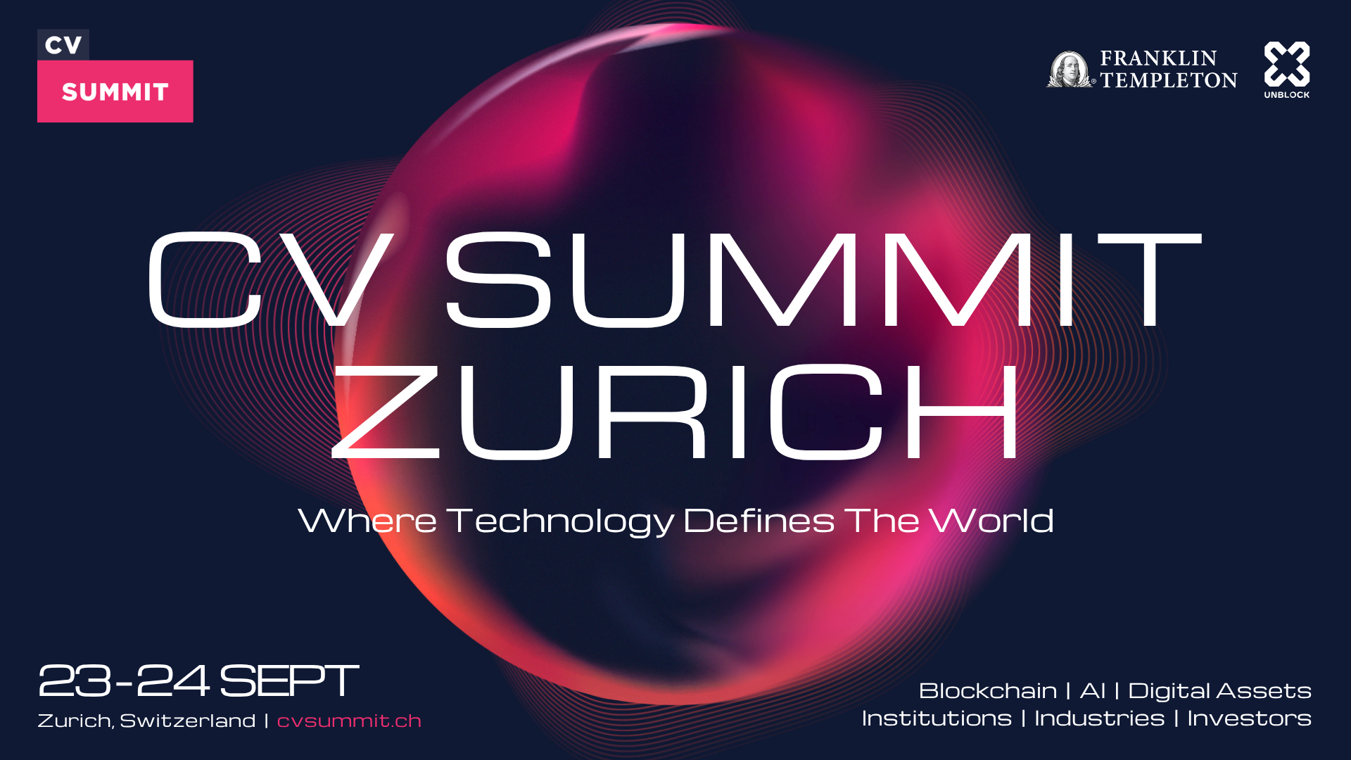 CV Summit 2025 · Events Calendar