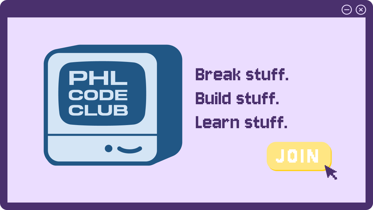 PHL Code Club · Events Calendar