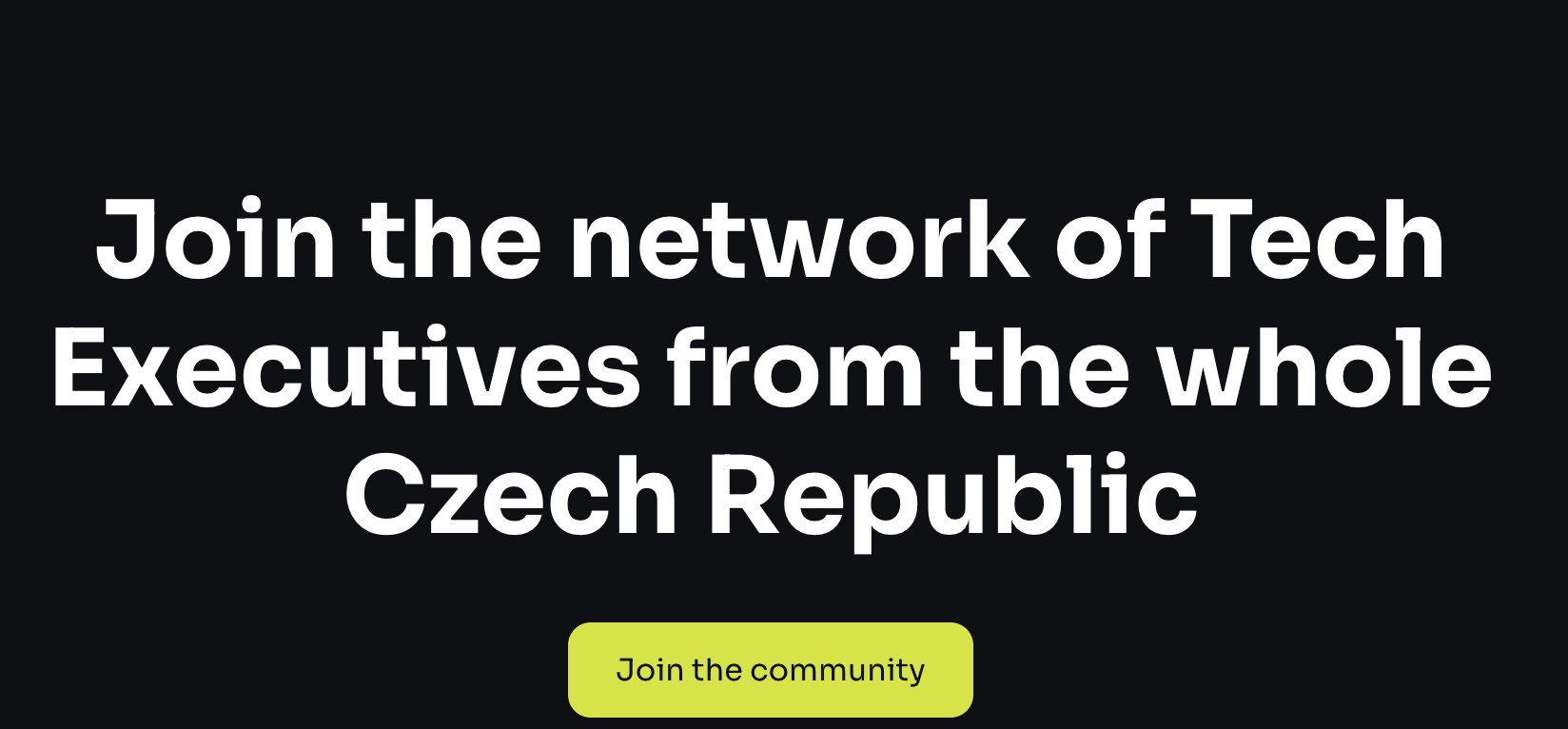 Tech Execs Community · Events Calendar