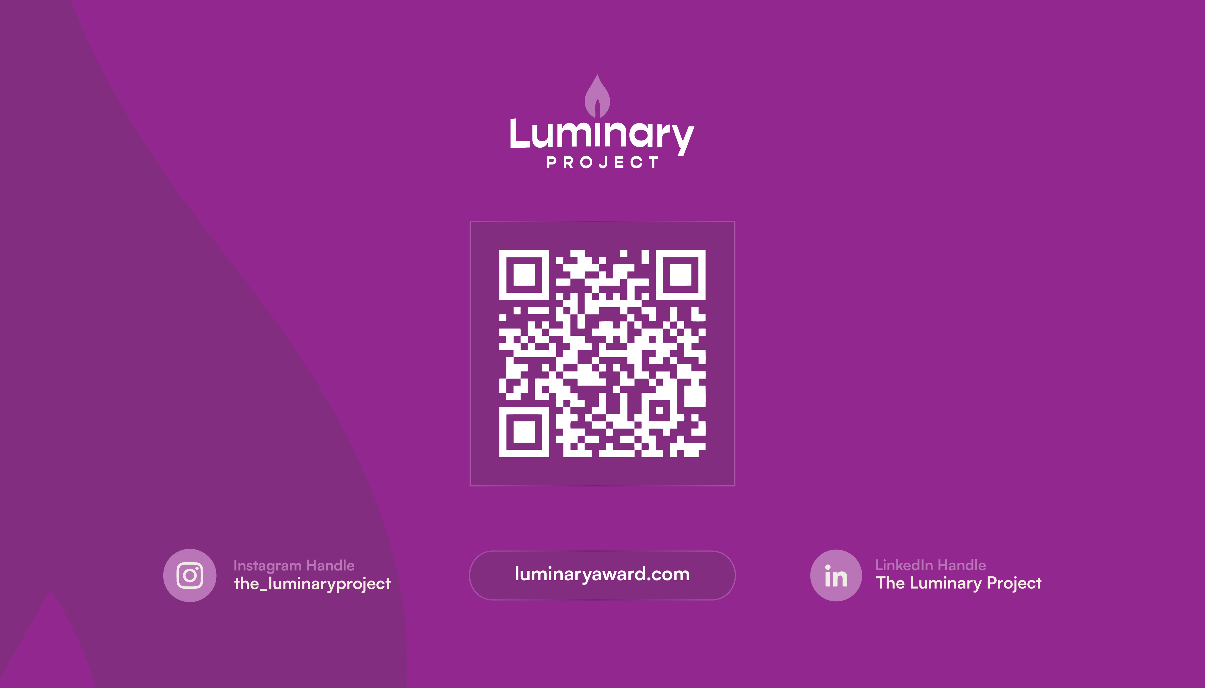 The Luminary Project · Events Calendar