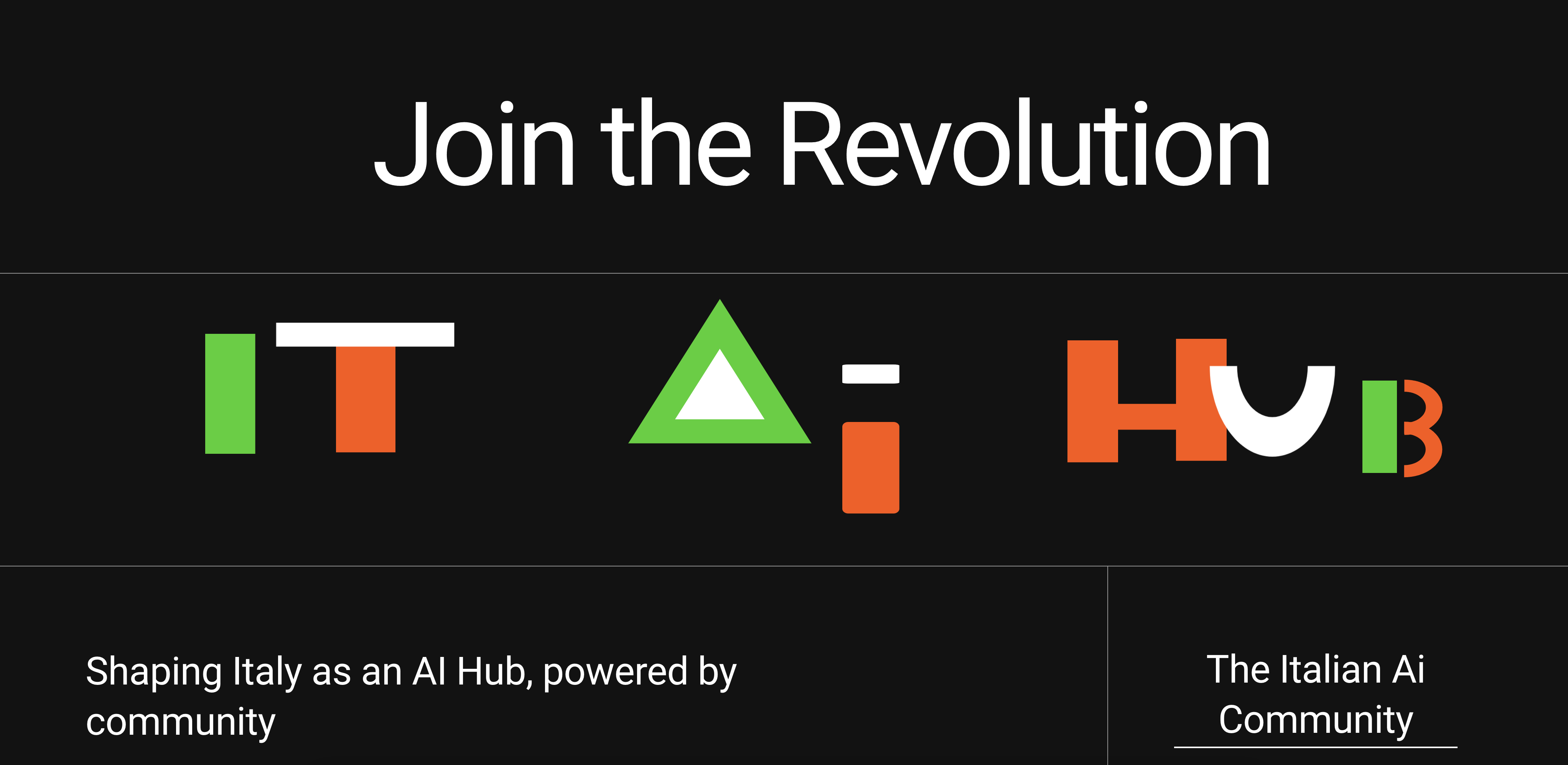 Italy Ai Hub- The Italian Artificial Intelligence Community · Events ...