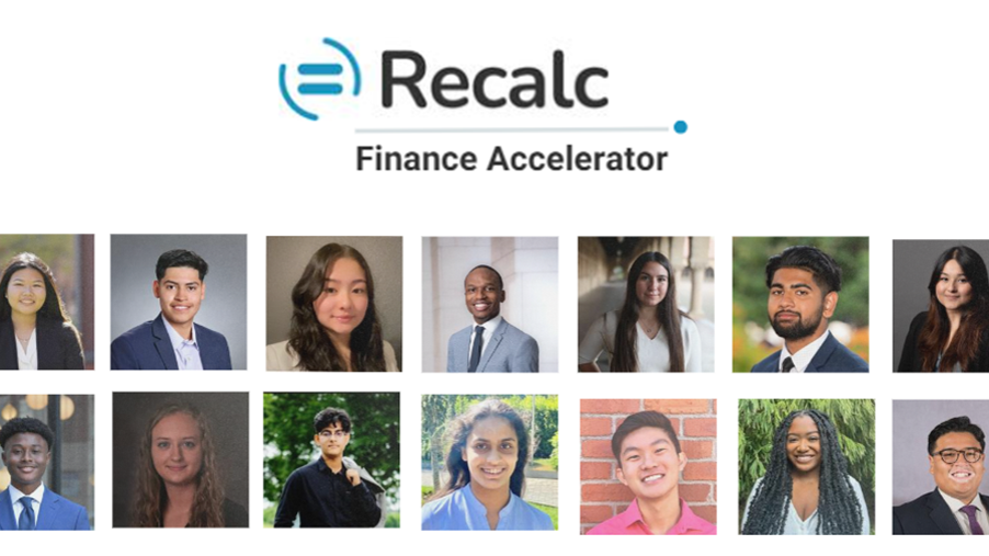 Recalc Finance Accelerator - Extra Sessions · Events Calendar