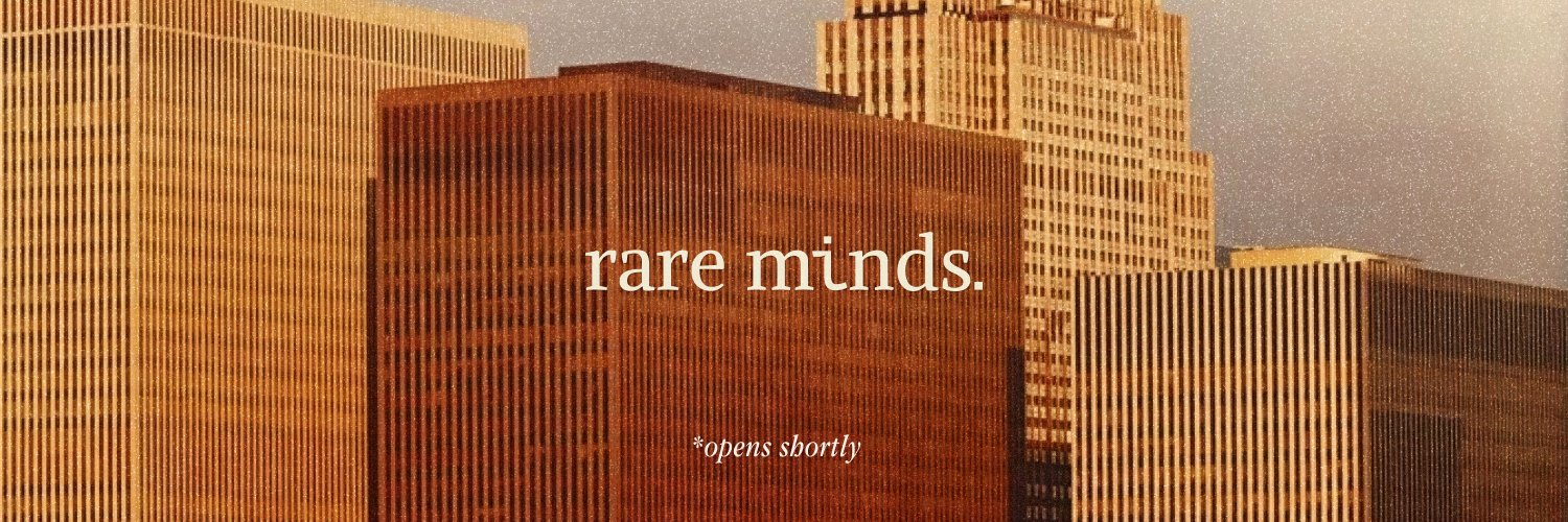 Rare Minds · Events Calendar