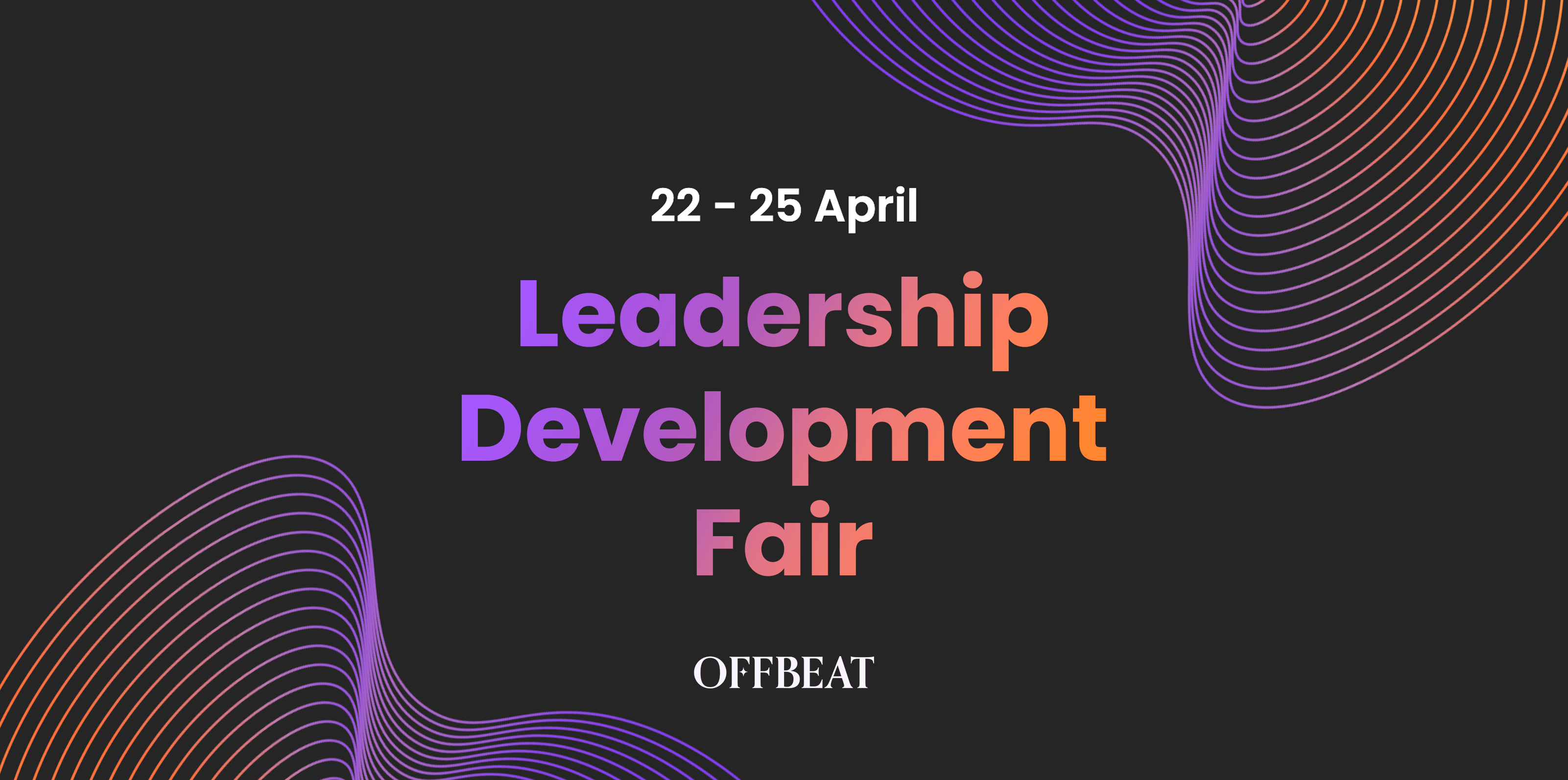 Leadership Development Fair powered by Offbeat · Events Calendar