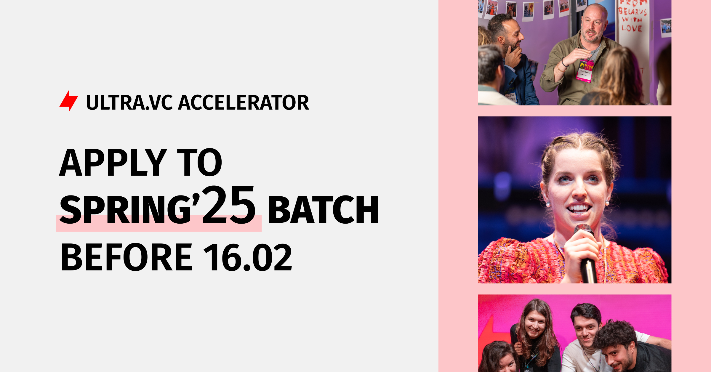 ULTRA.VC Office Hours · Events Calendar