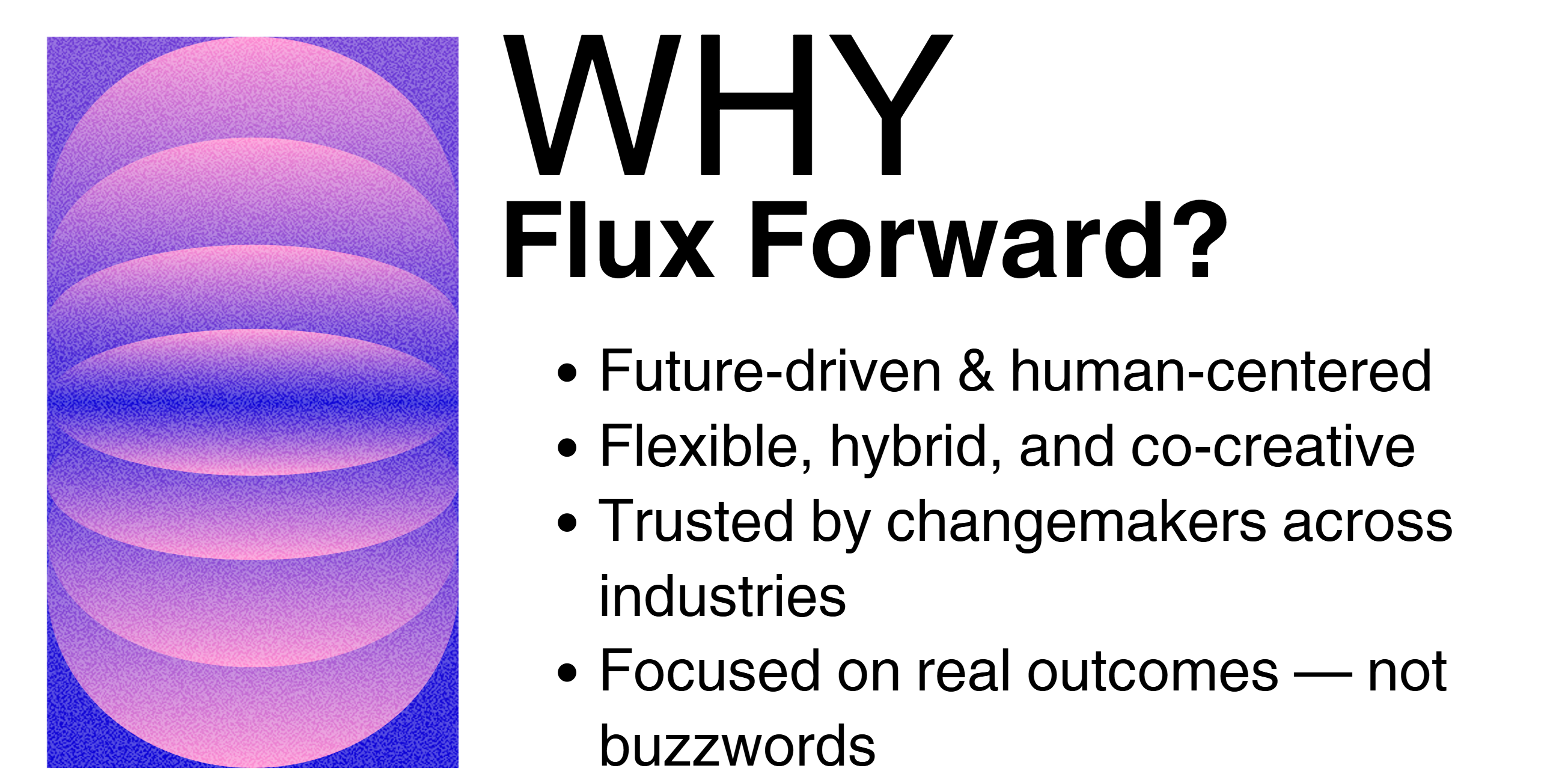 Flux Forward · Events Calendar