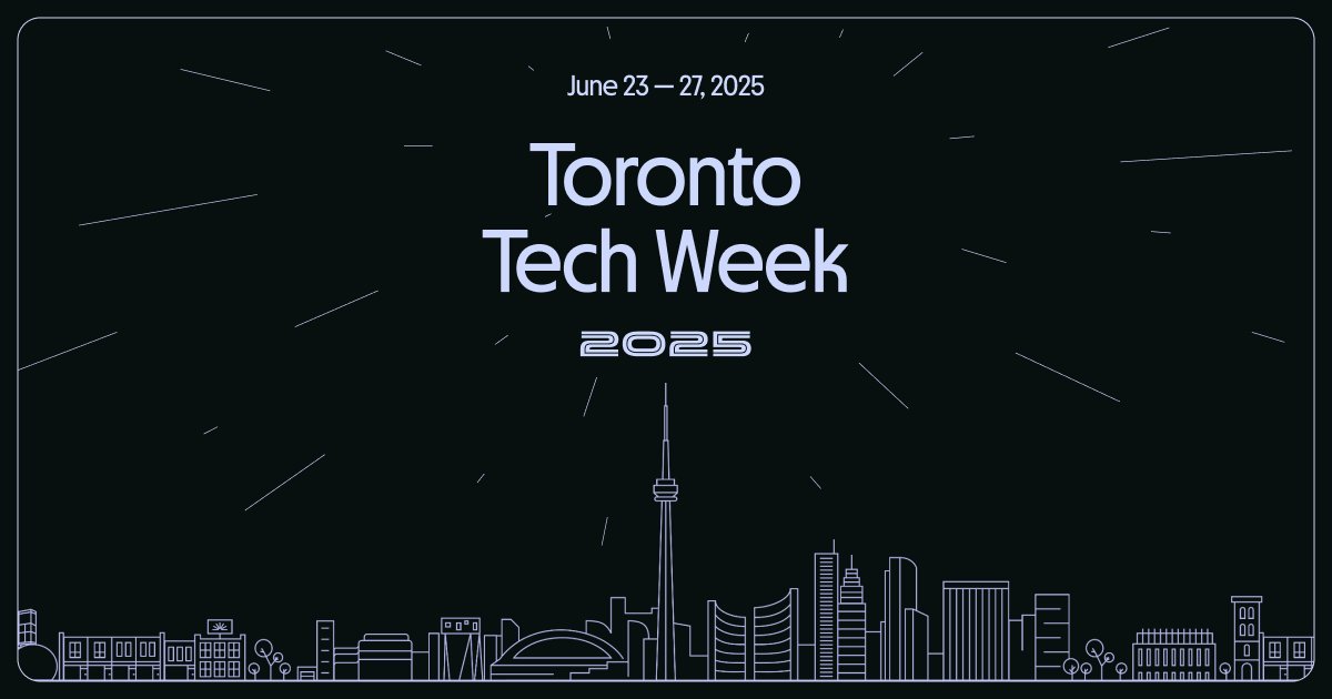 Toronto Tech Week · Events Calendar