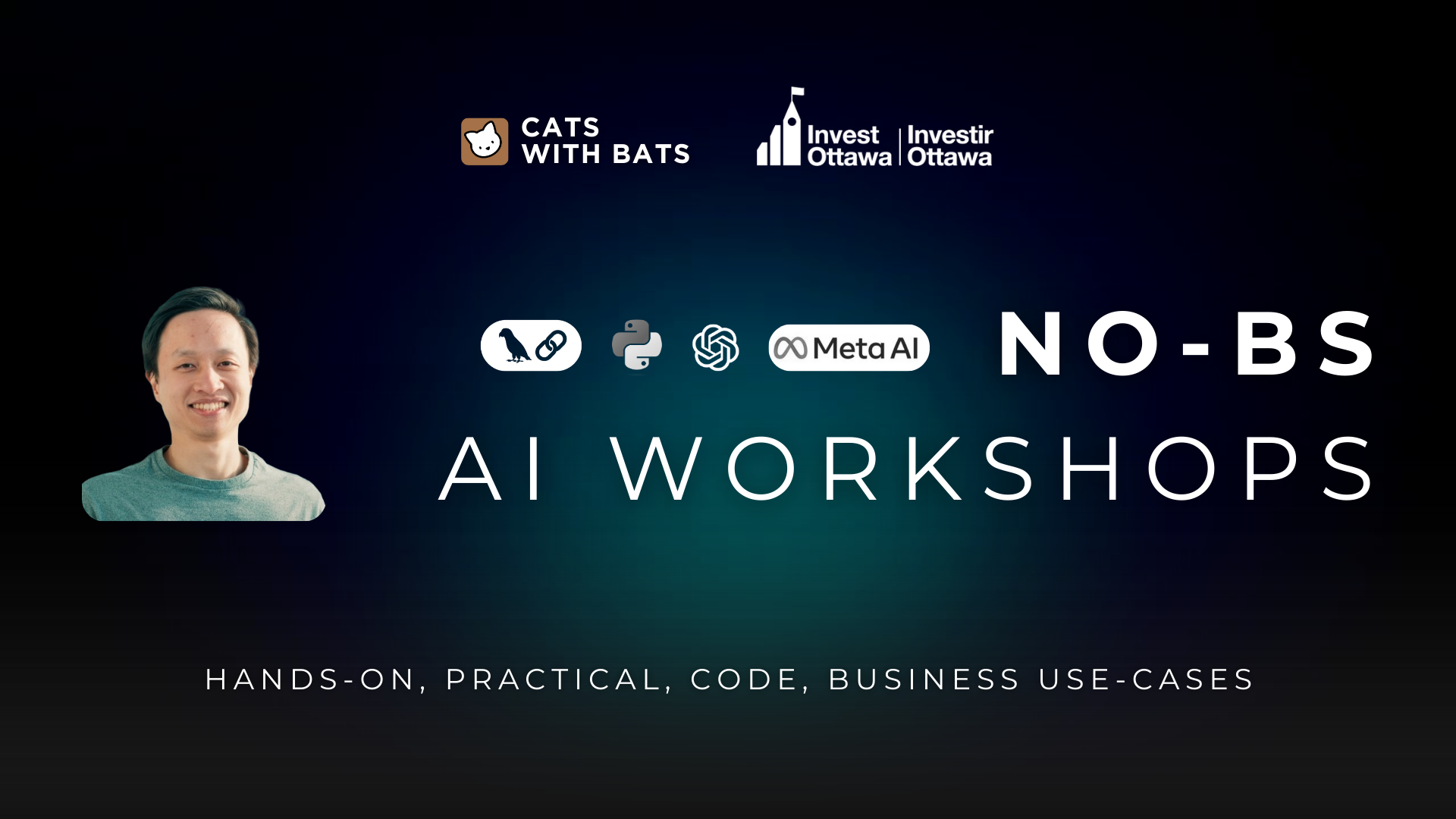 No-BS AI Workshops (Invest Ottawa) · Events Calendar