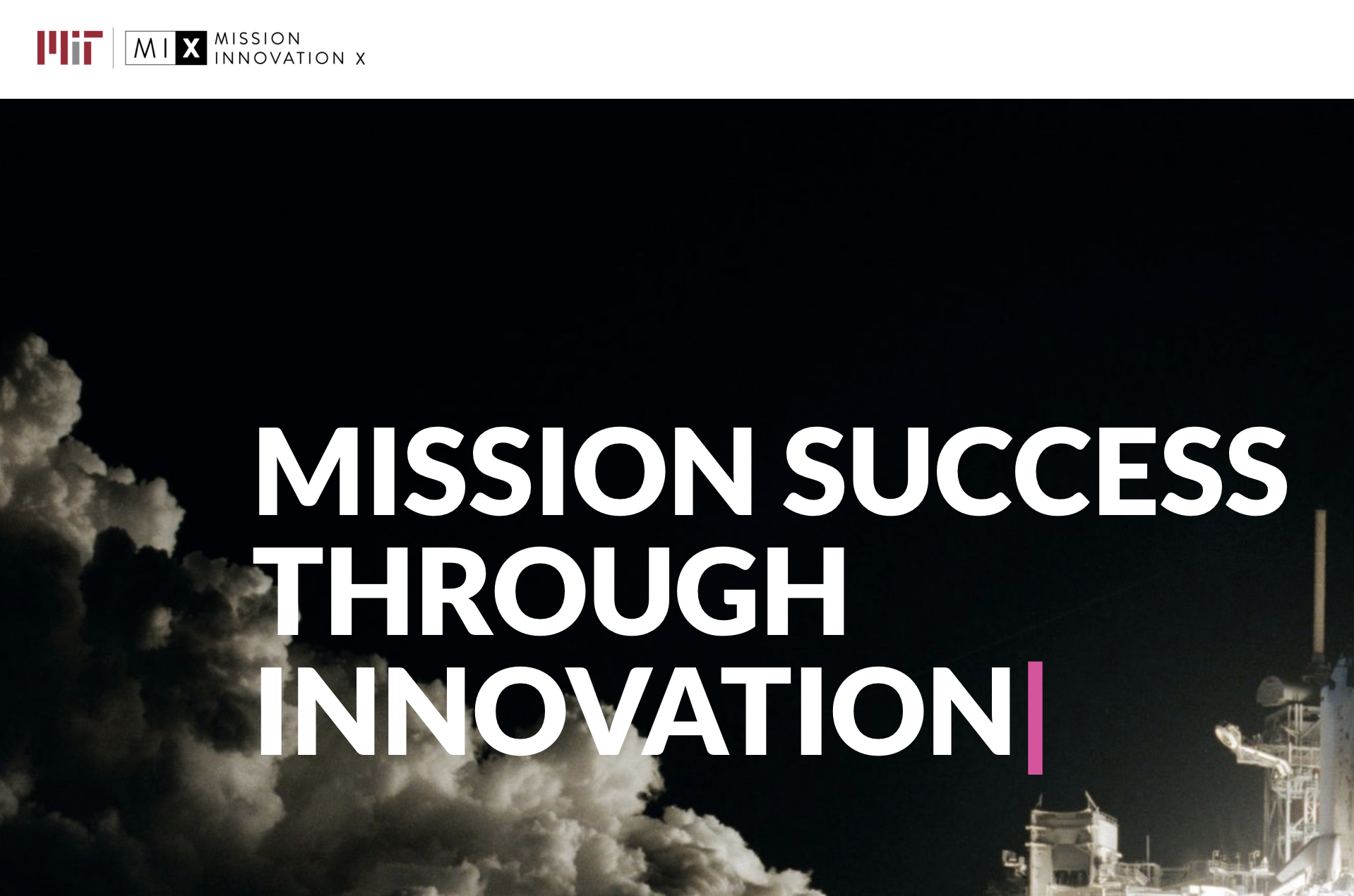 MIT Mission Innovation X · Events Calendar