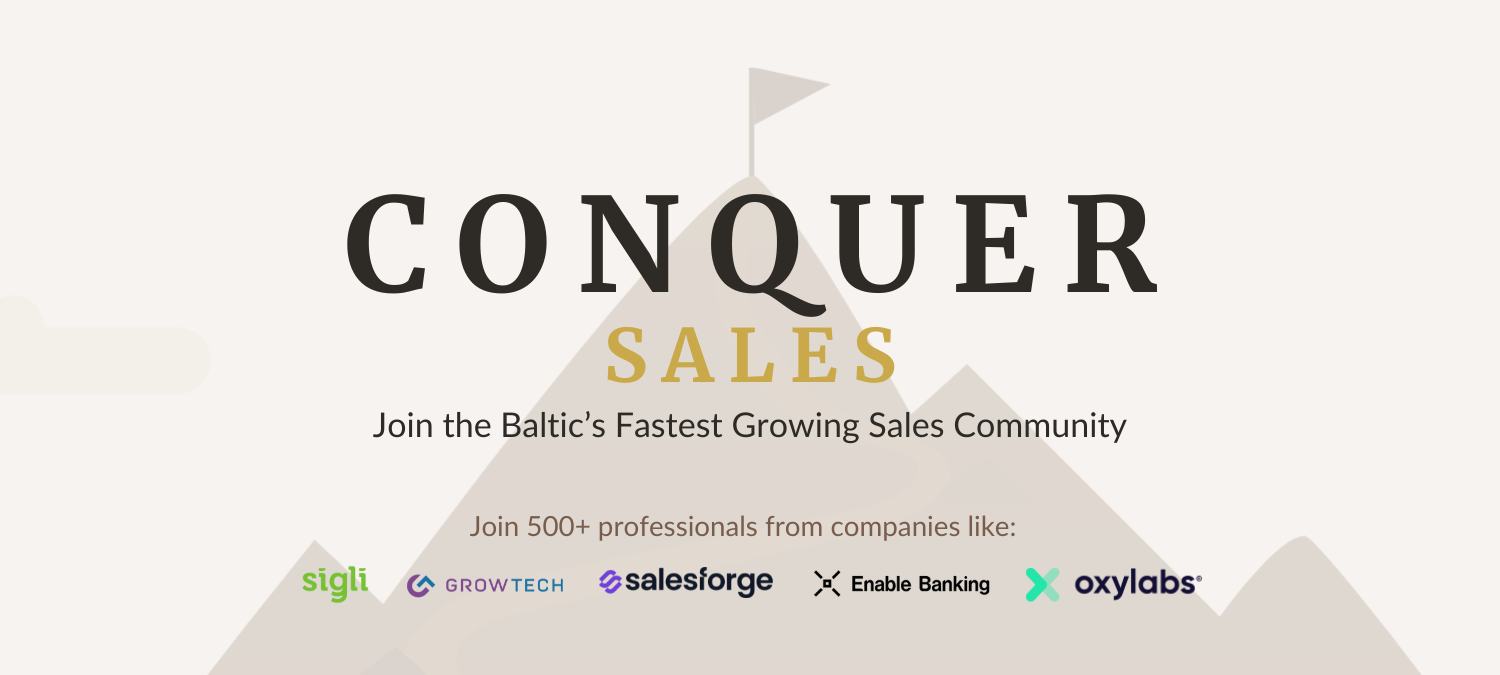 CONQUER SALES · Events Calendar