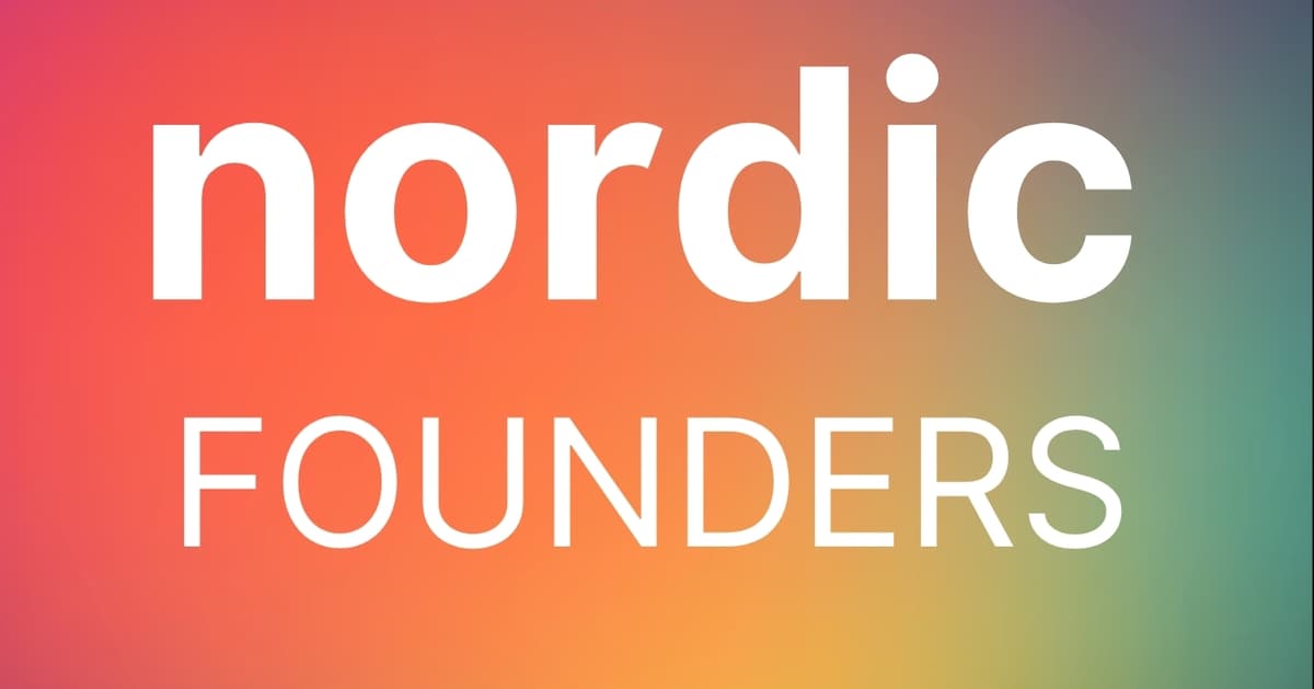 Nordic Founders · Events Calendar