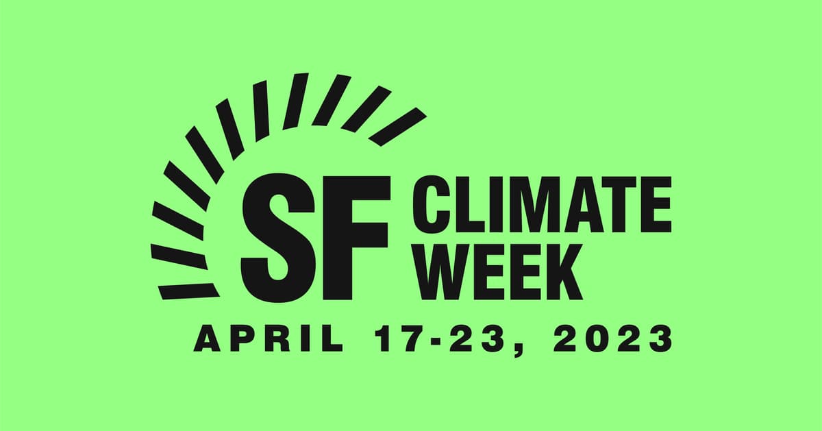 SF Climate Week Calendar 2023 · Events Calendar