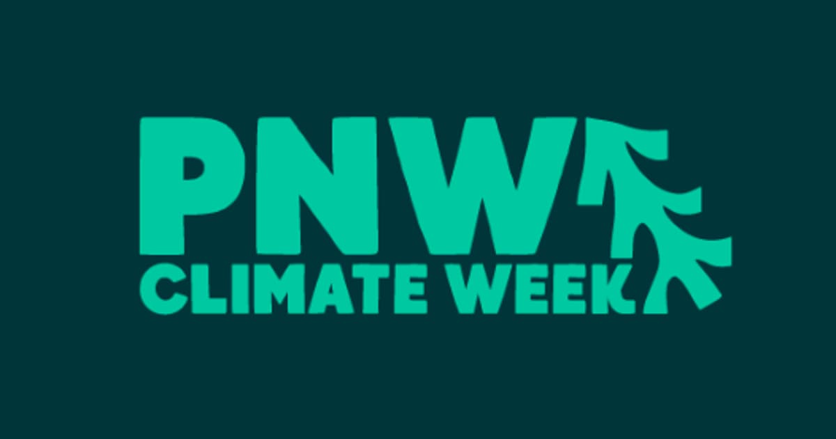 PNW Climate Week · Events Calendar