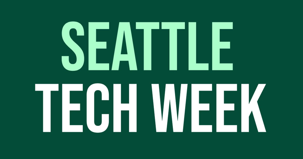 Seattle Tech Week · Events Calendar