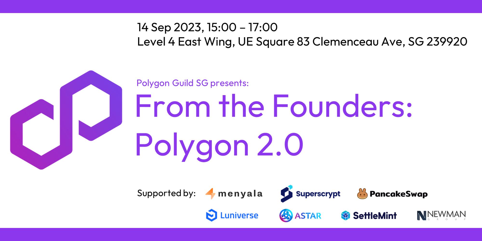 Polygon Guild SG: From the Founders · Luma