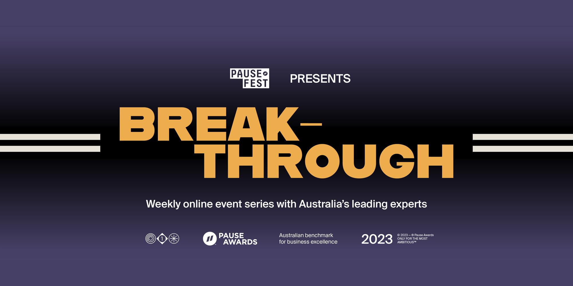 Break Through Sessions Zoom Luma