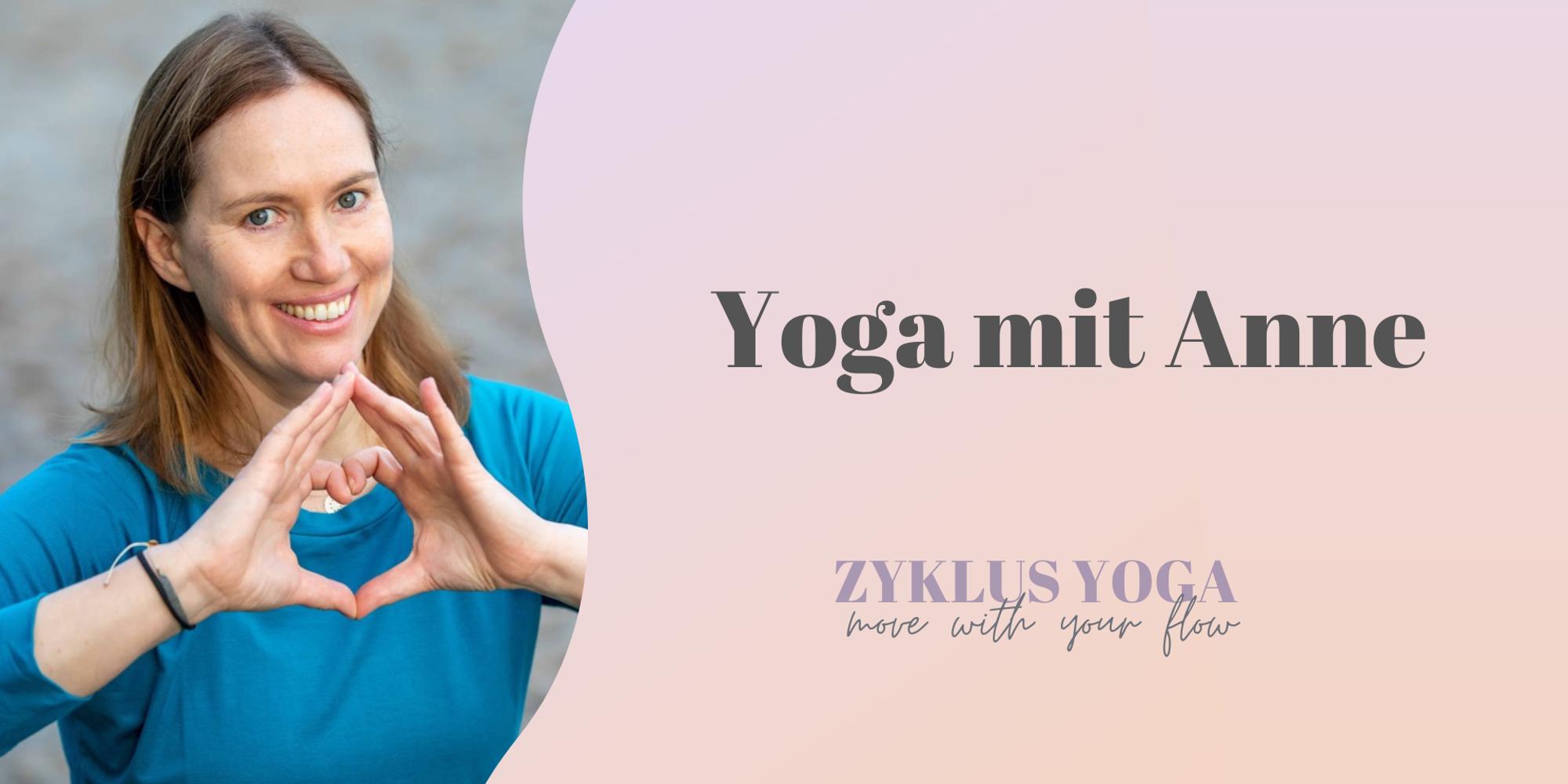 LIVE Yoga mit Anne | Online · Zoom · Luma
