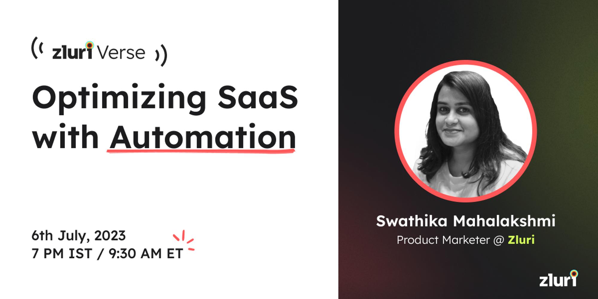 Optimizing SaaS Costs: How Automation Drives Savings and Efficiency · Zoom · Luma