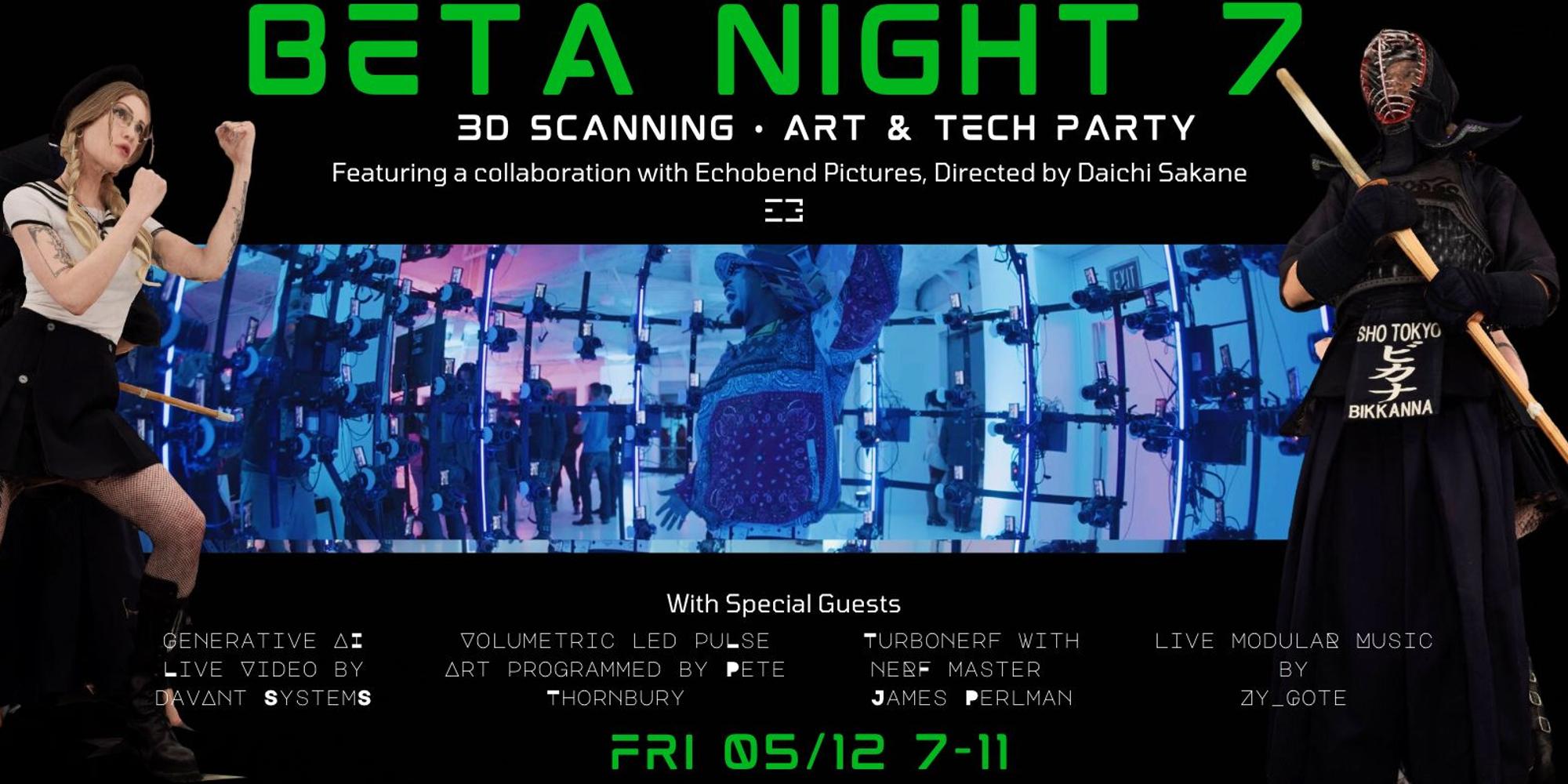 BlueVishnu's Beta Night 7 · Luma