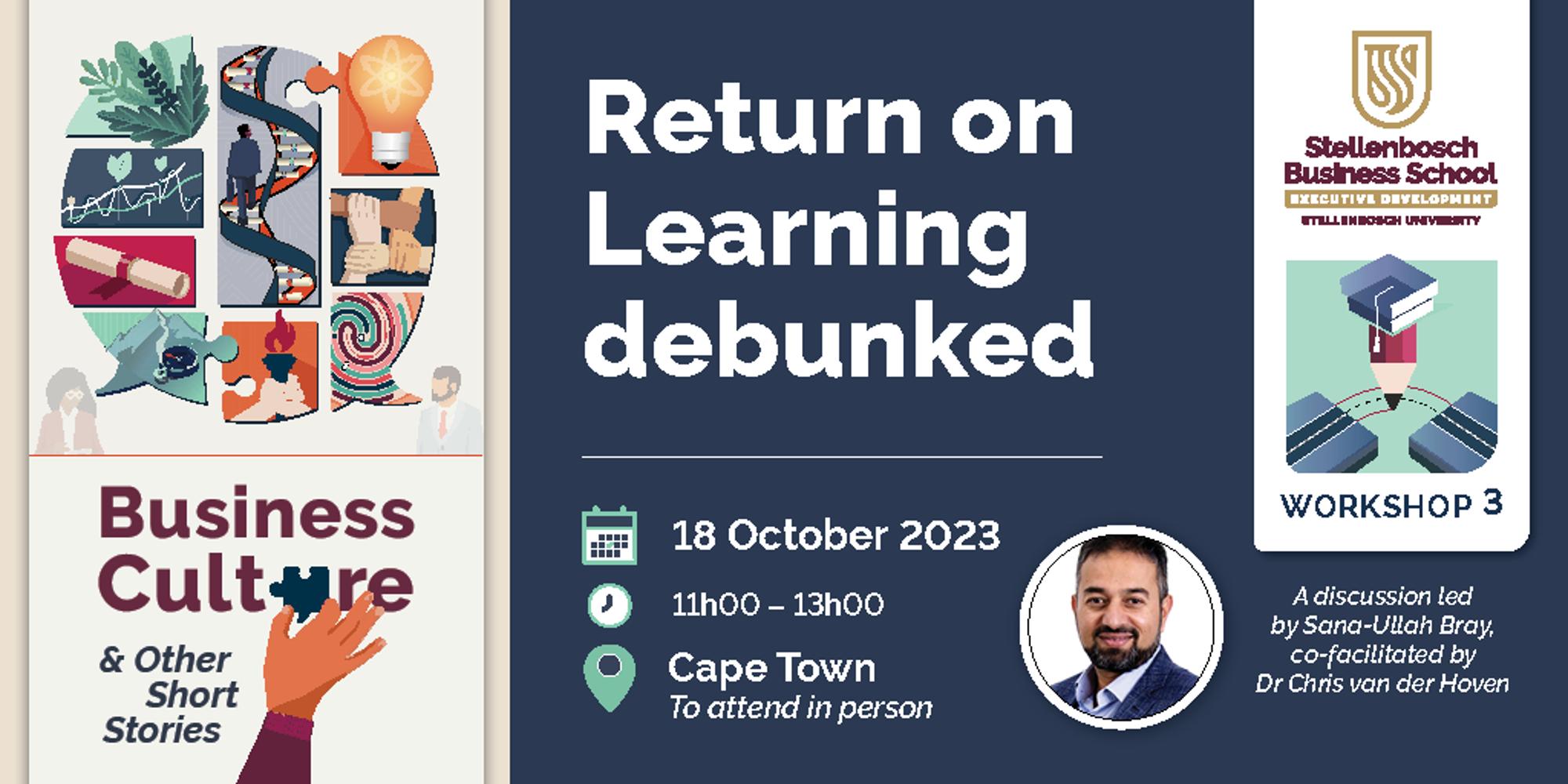 Business Culture Workshop 3: Return on Learning debunked · Luma