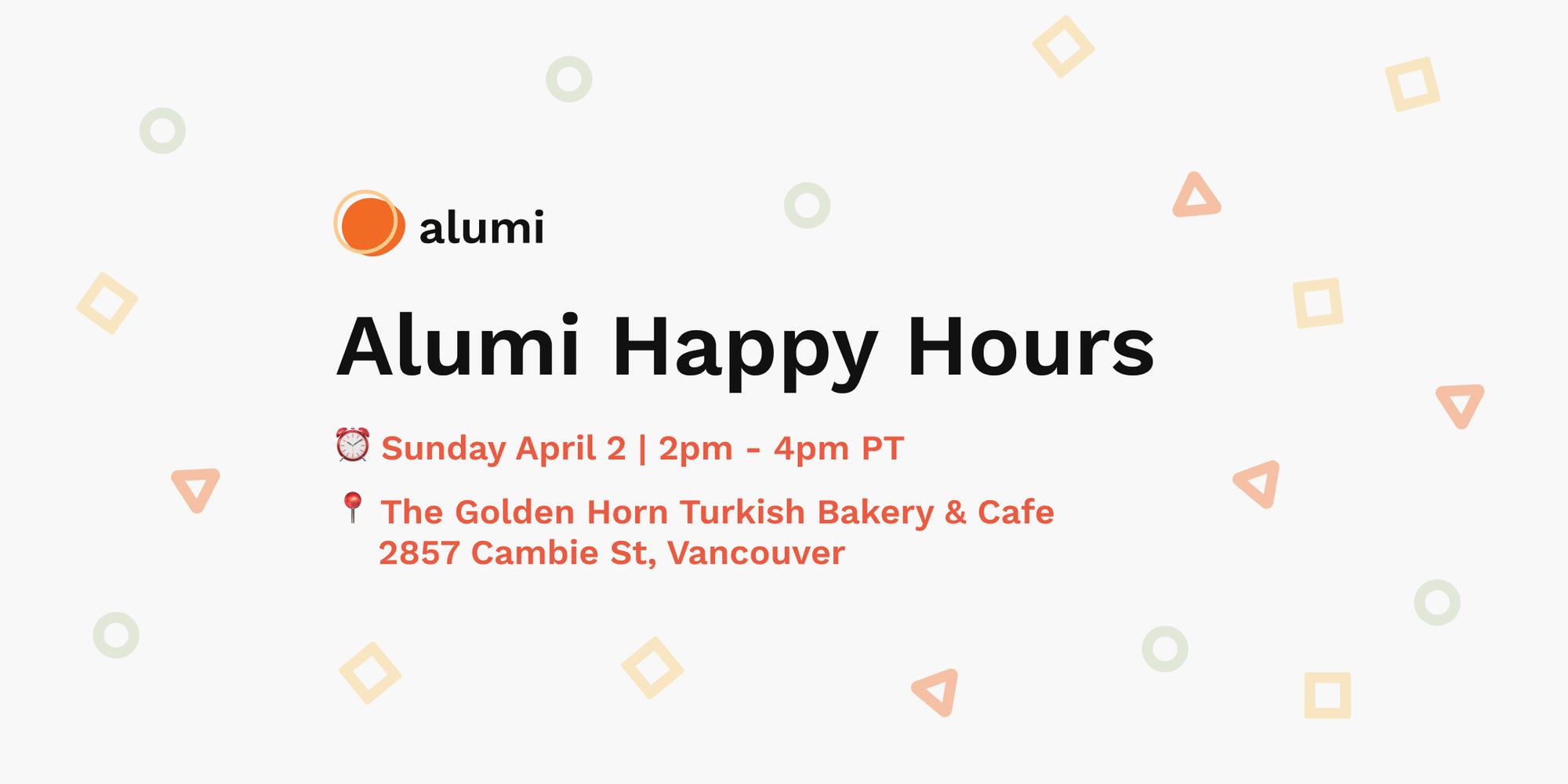 Alumi Vancouver Happy Hour · Luma