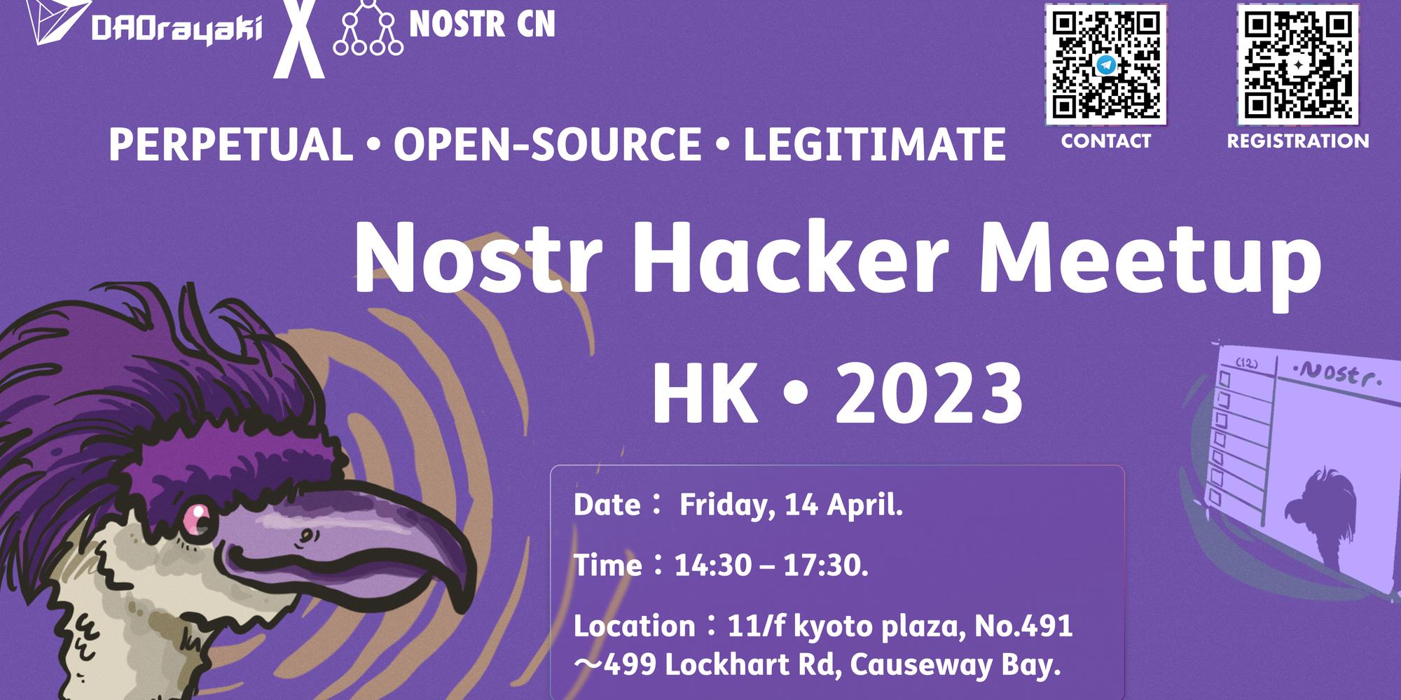 Nostr HK Meetup · Luma