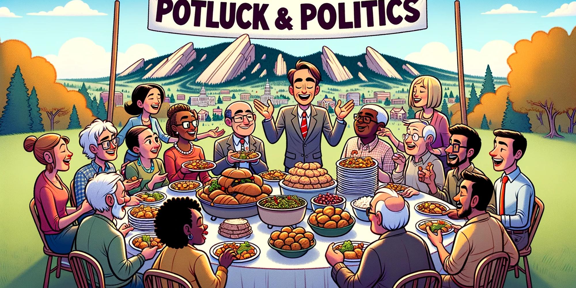 Potluck & Politics · Luma