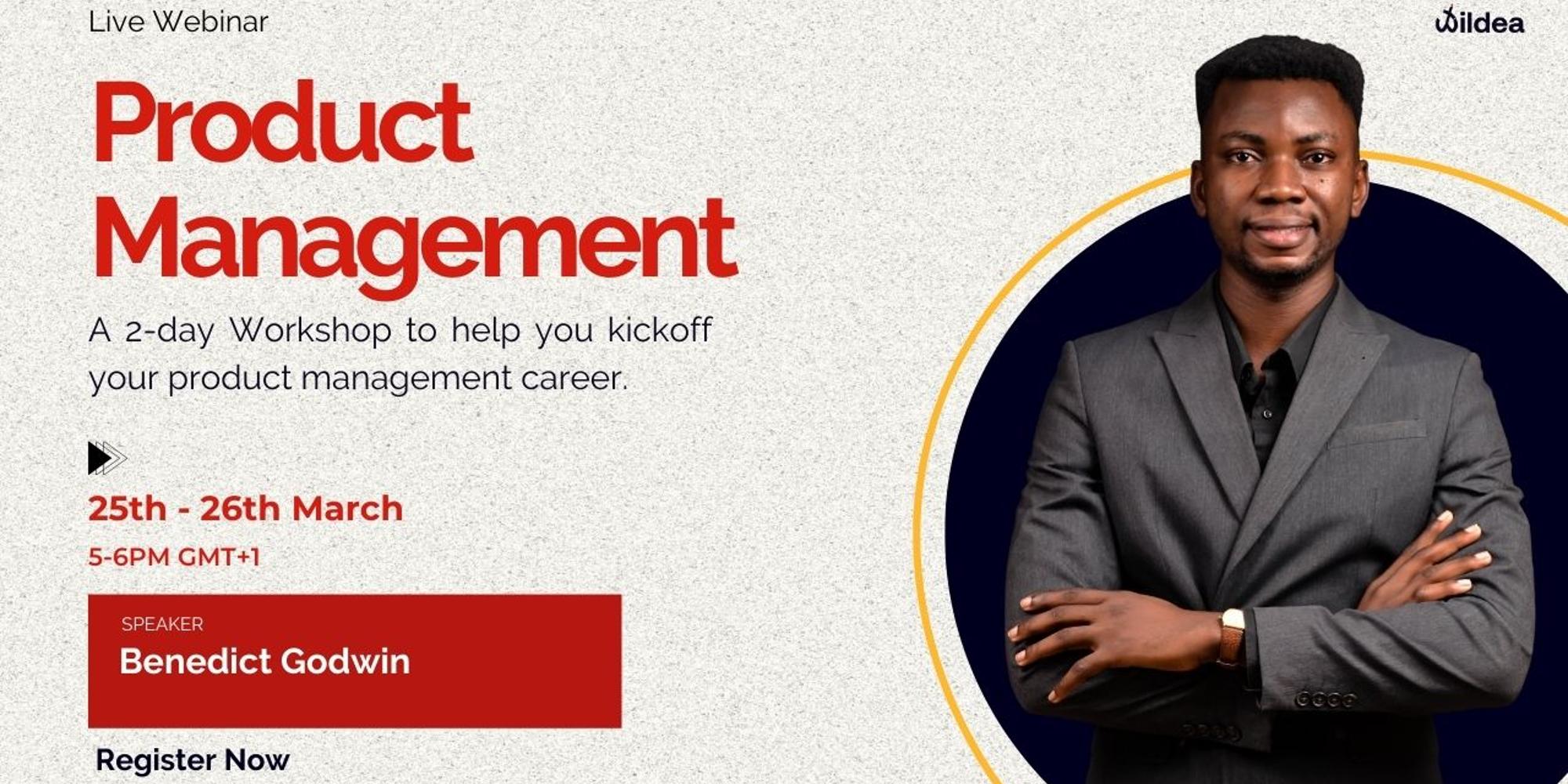 Product Management Workshop · Zoom · Luma