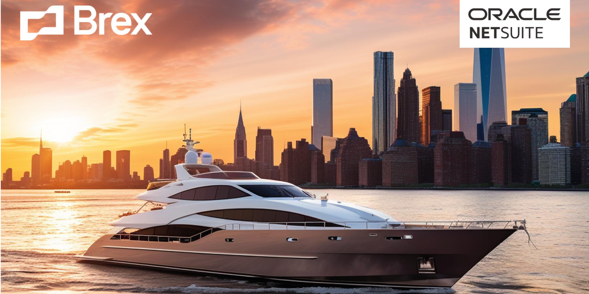 Hudson River Cruise with NetSuite and Brex · Luma