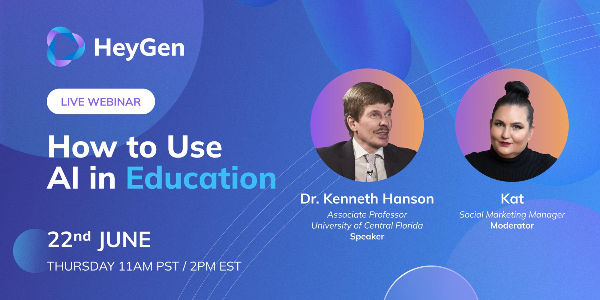 Live Interview：How to use AI for Education · Luma