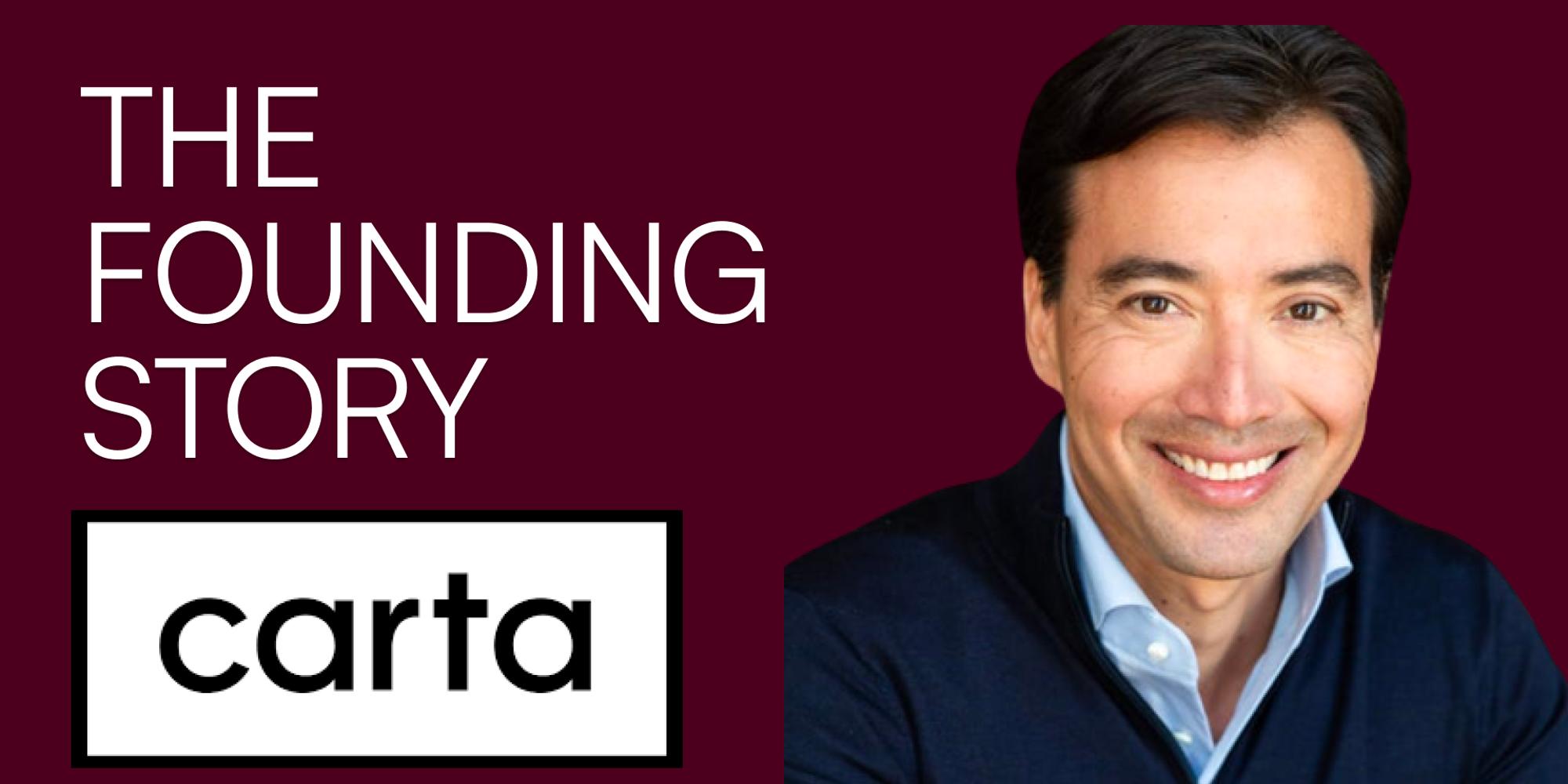 The Founding Story of Carta with Henry Ward · Zoom · Luma