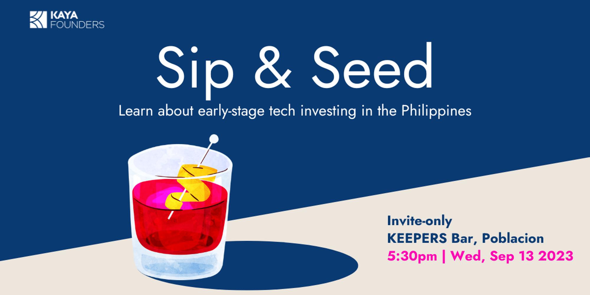 Sip & Seed 9/13 · Luma
