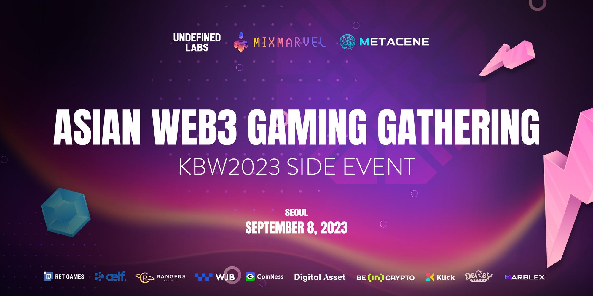 Asian Web3 Gaming Gathering · Luma