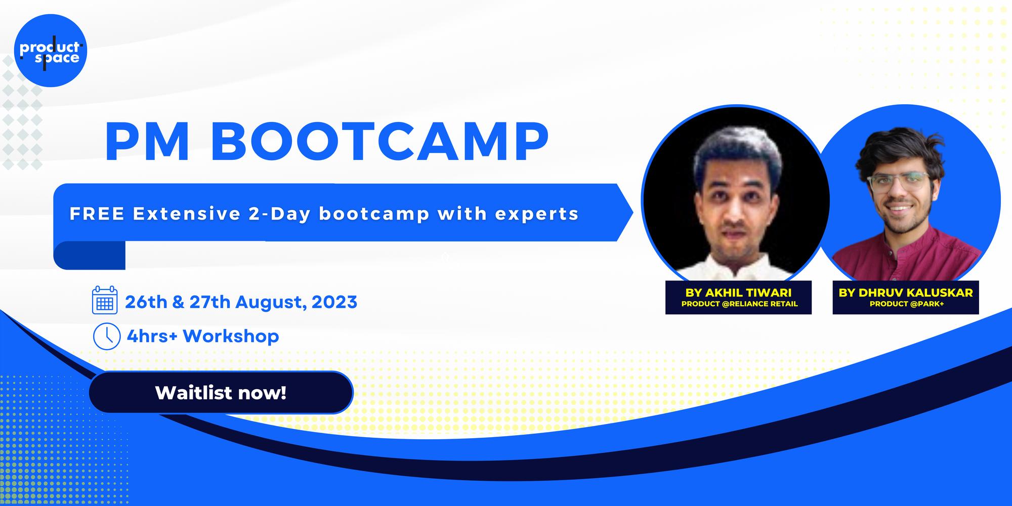 Exclusive 2-Day PM Bootcamp · Luma