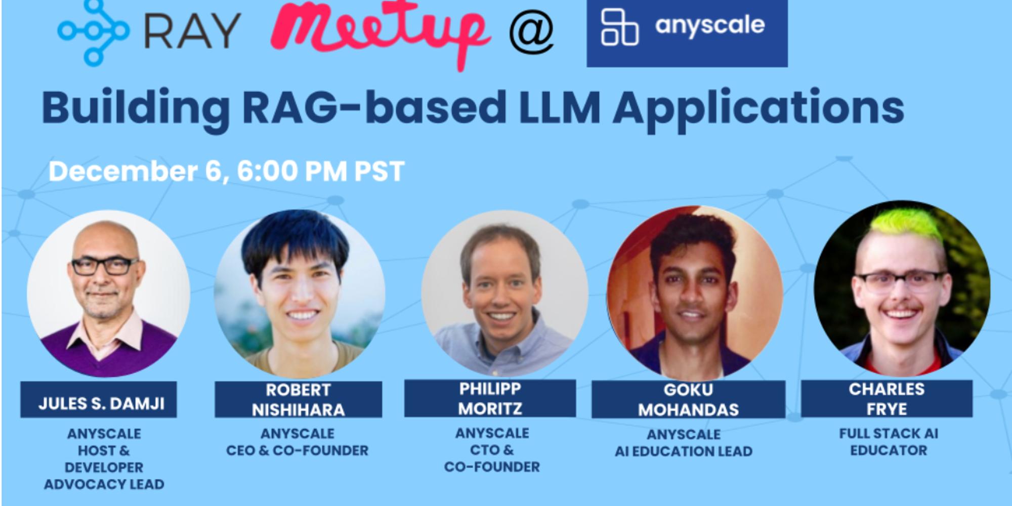 Building RAG-based LLM Applications · Luma