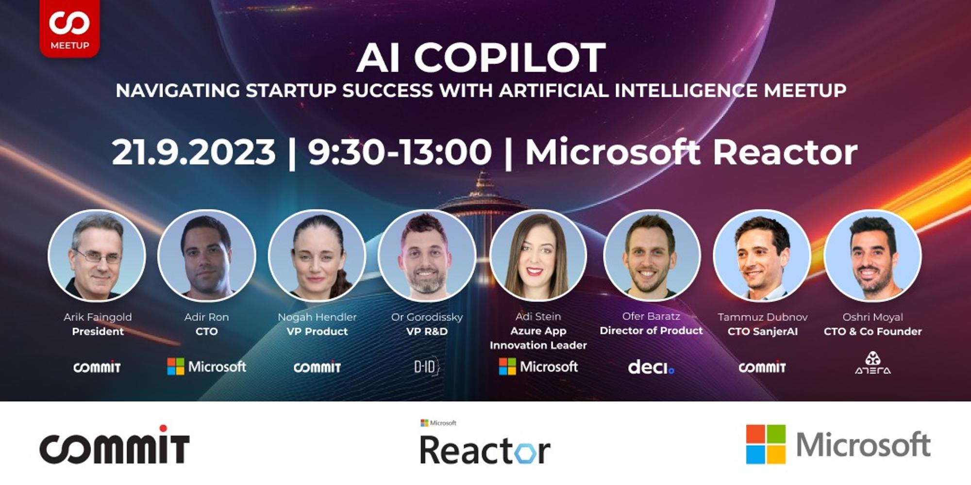 AI CoPilot: Navigating Startup Success with Artificial Intelligence · Luma