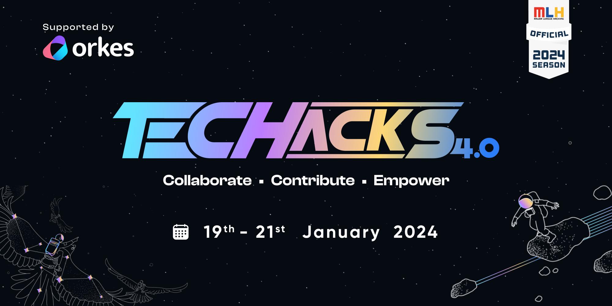Techacks 4.0💻 36 Hour🕰️ In-Person Hackathon🎉 · Luma