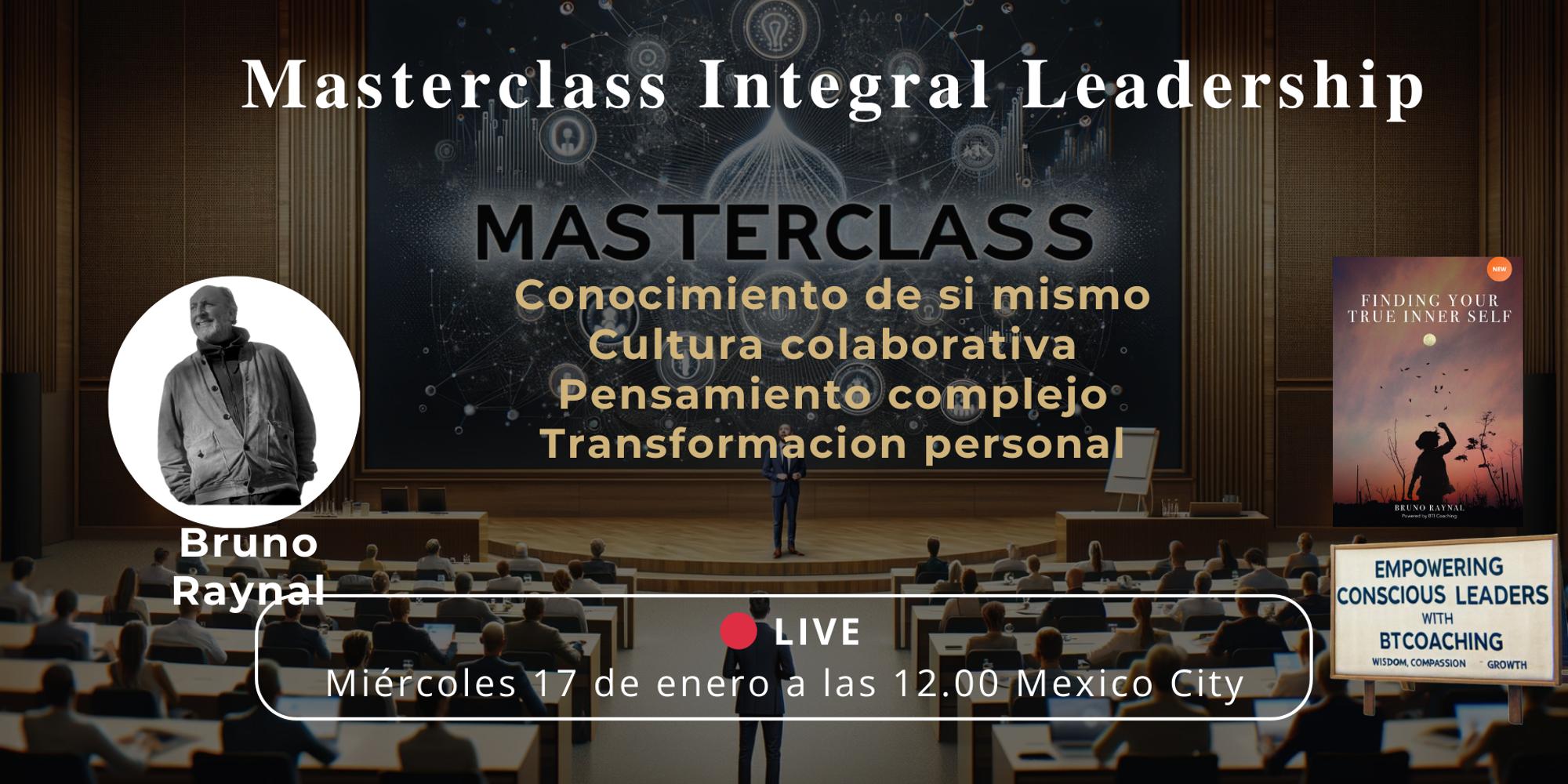 Masterclass Integral Leadership · Zoom · Luma