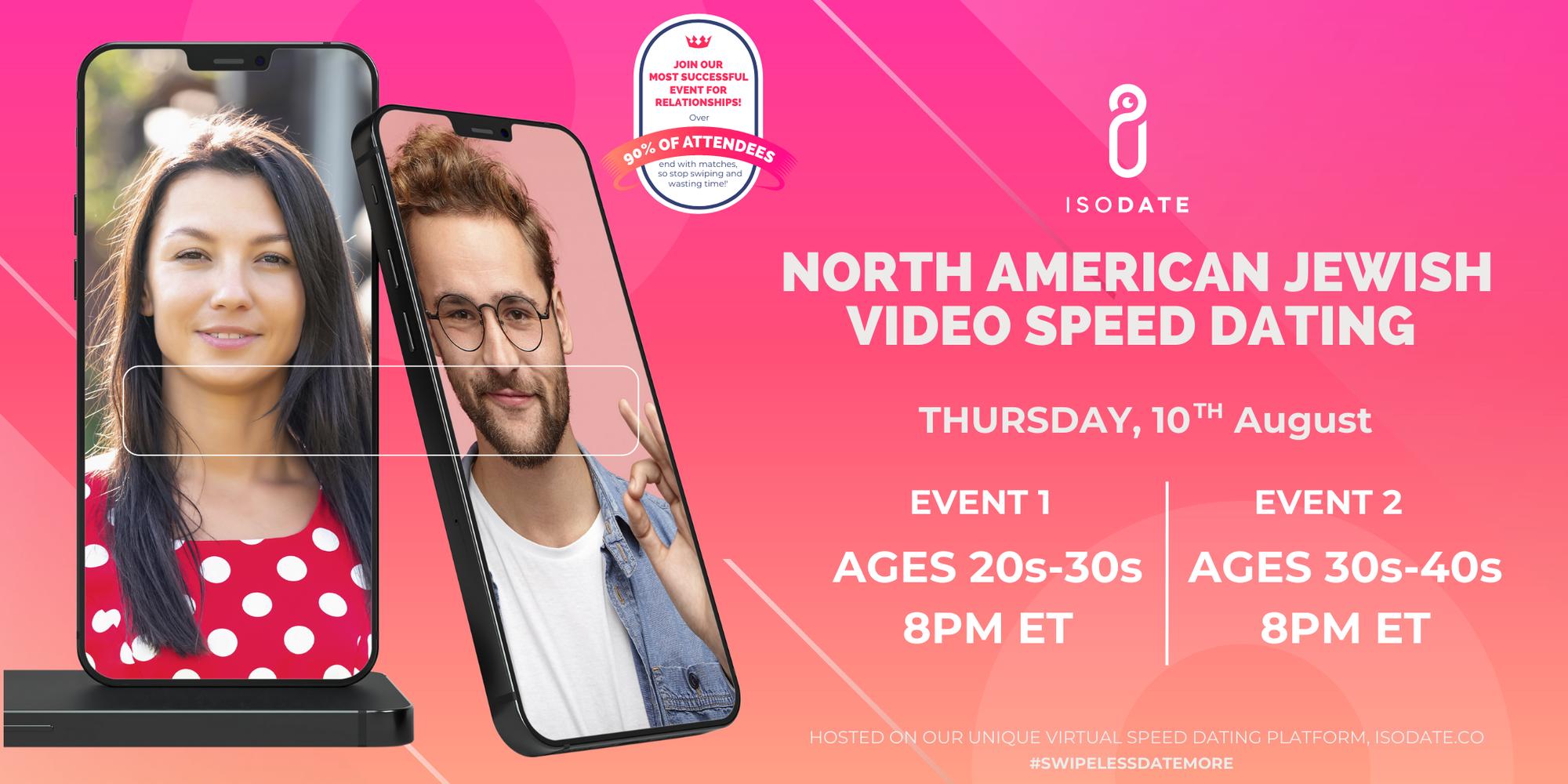 North American Jewish Video Speed Dating · Luma