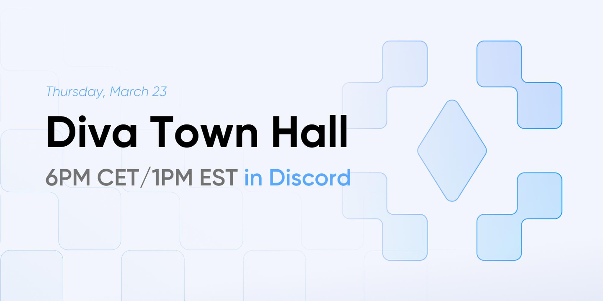 Diva Town Hall #2 💠 · Luma