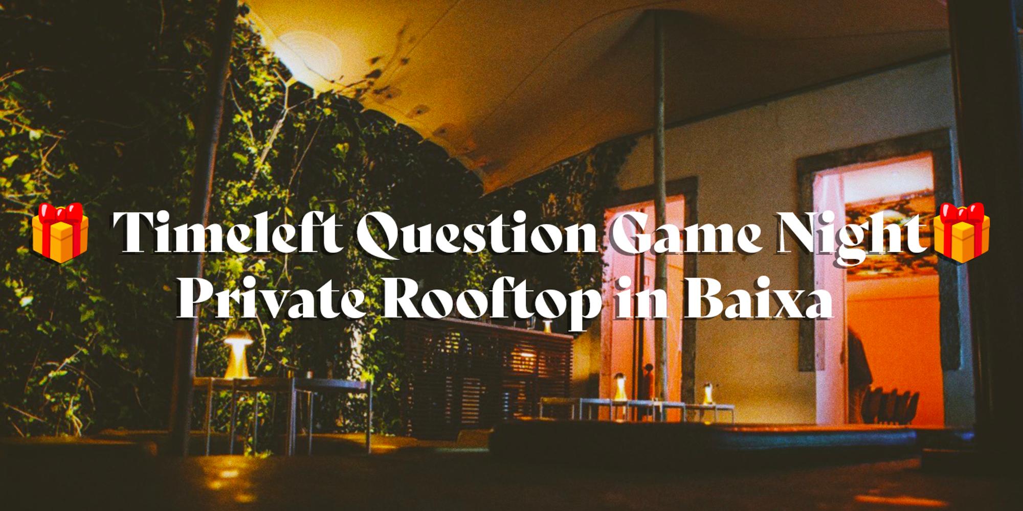 Timeleft Question Game Night 🎁 · Luma