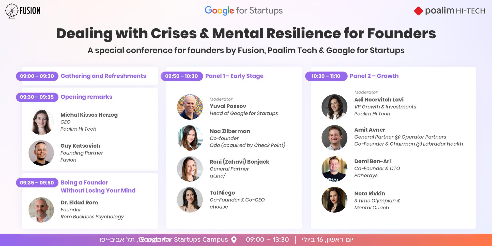 Dealing with Crises & Mental Resilience for Founders · Luma