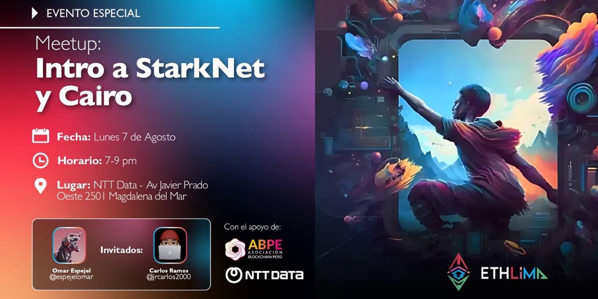 Intro a Starknet y Cairo · Luma