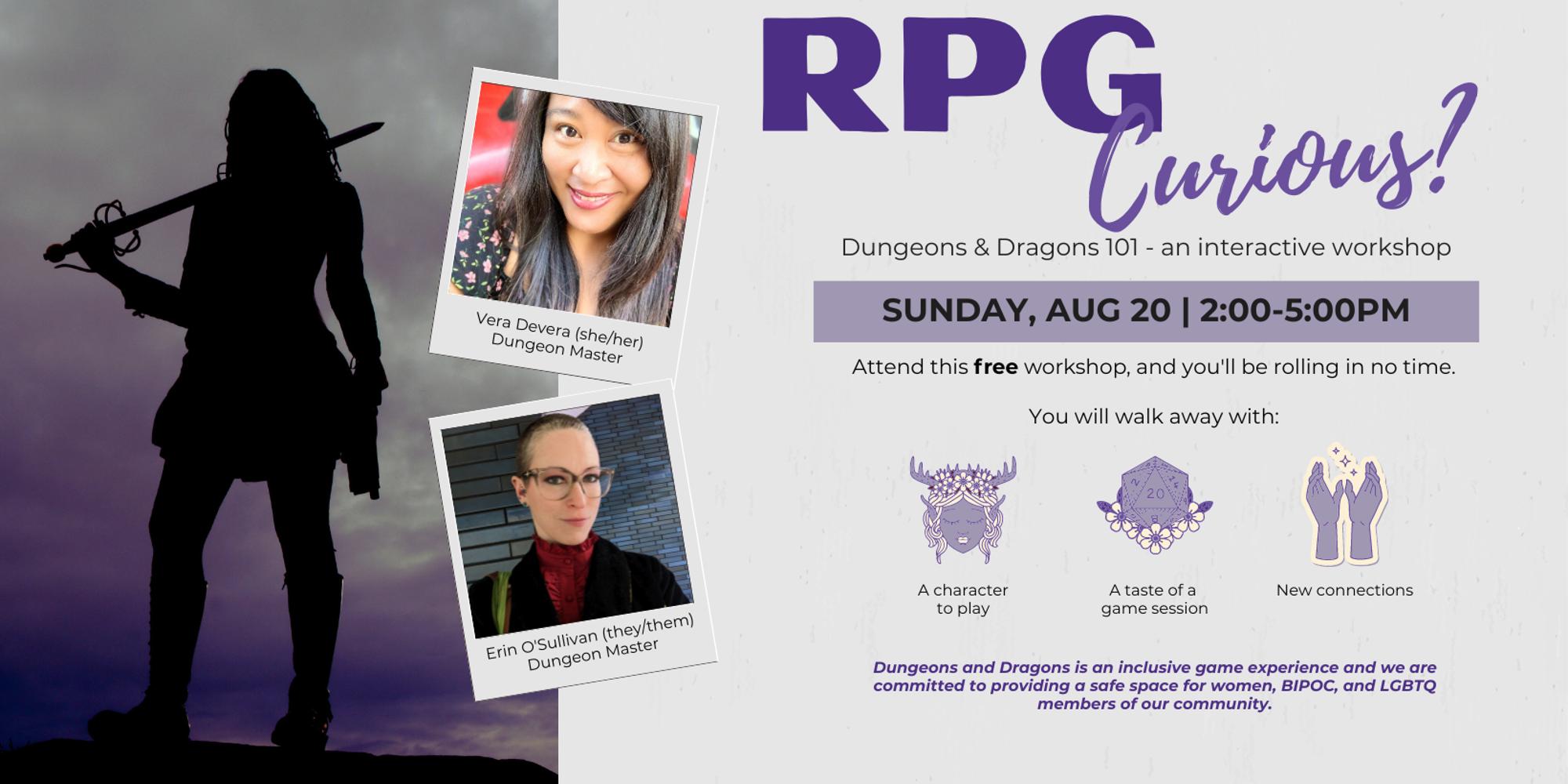 RPG Curious? Dungeons & Dragons 101 · Luma