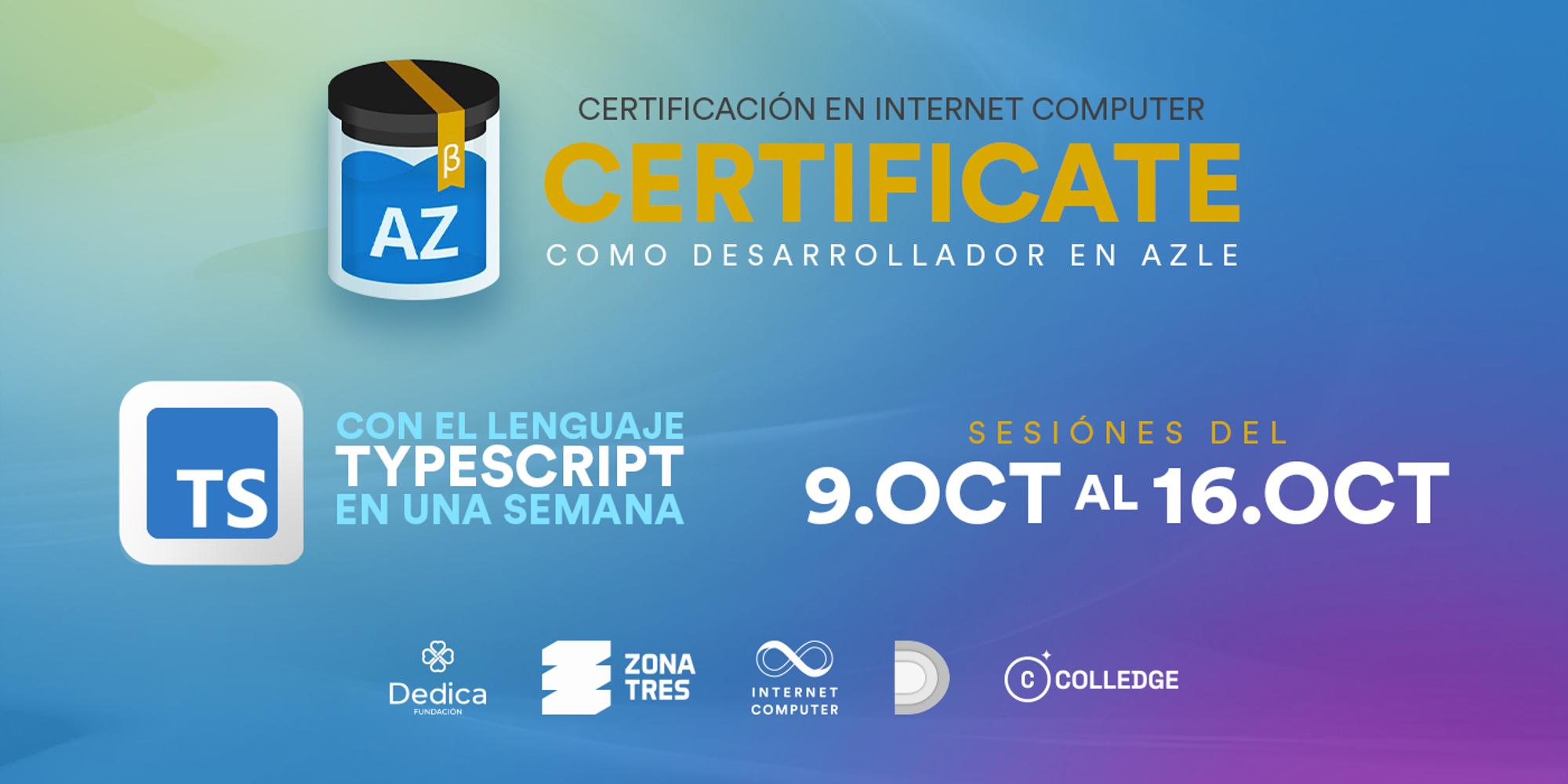 ICP Developer | Edición JavaScript · Zoom · Luma